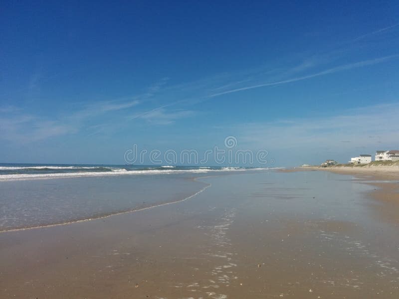 Coastal front stock image. Image of coastal, water, sand - 60907717