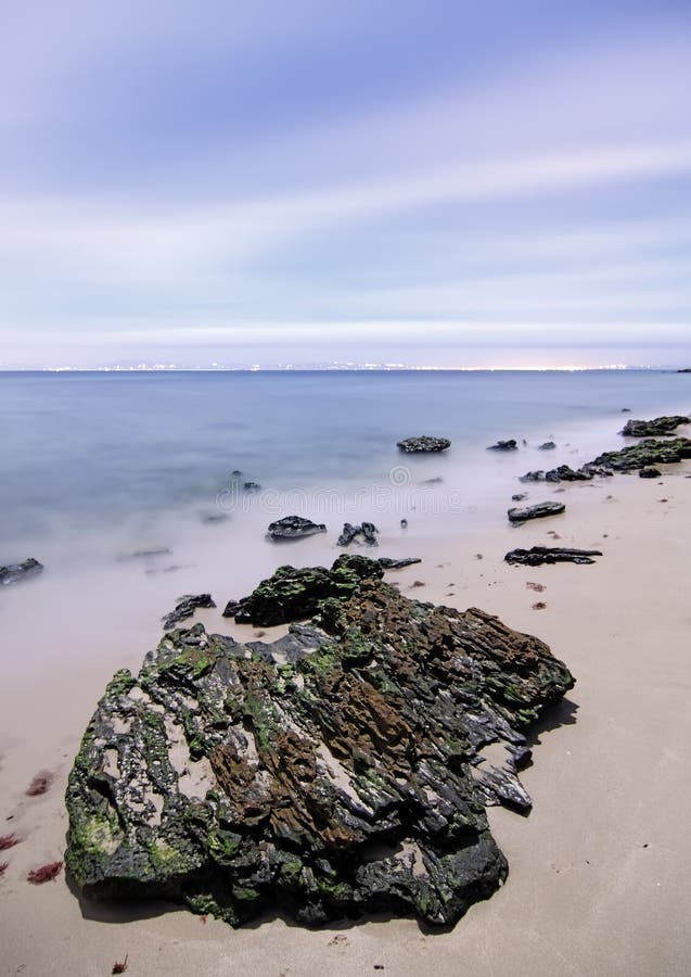 Coastal landscape stock image. Image of landscape, sunset - 24246541