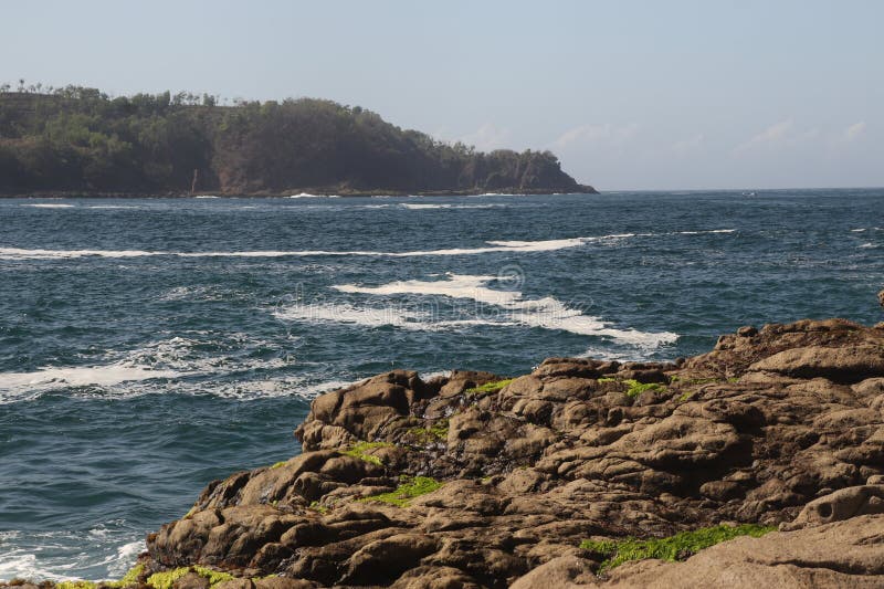 Coastal Line stock image. Image of vacation, beach, terrain - 383799849