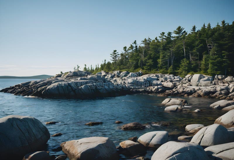 Coastal Majesty: Exploring Mount Desert Island, Maine Stock ...