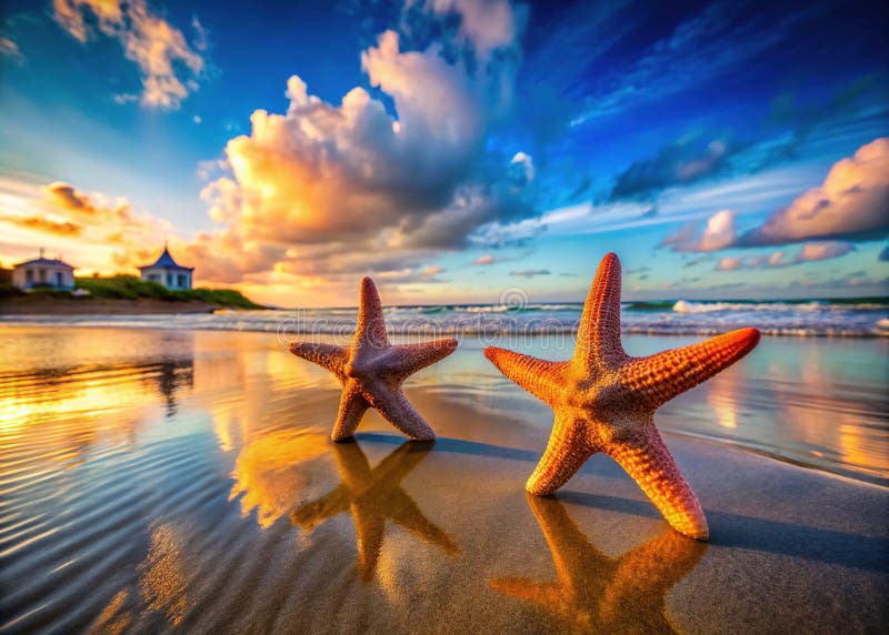 Starfishshaped Elements Stock Illustrations – 2 Starfishshaped Elements ...