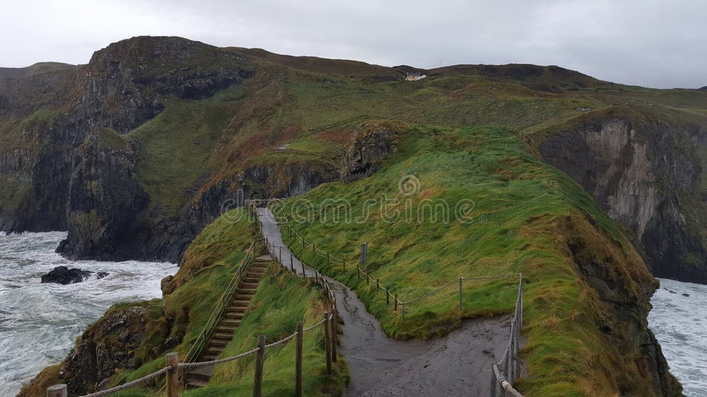 Coastal path in Ireland stock photo. Image of path, irish - 91008778