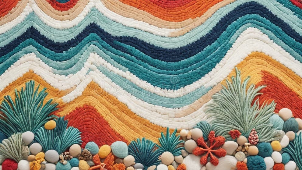 Coastal Rug Pattern a Versatile Design Element for Interior Spaces ...