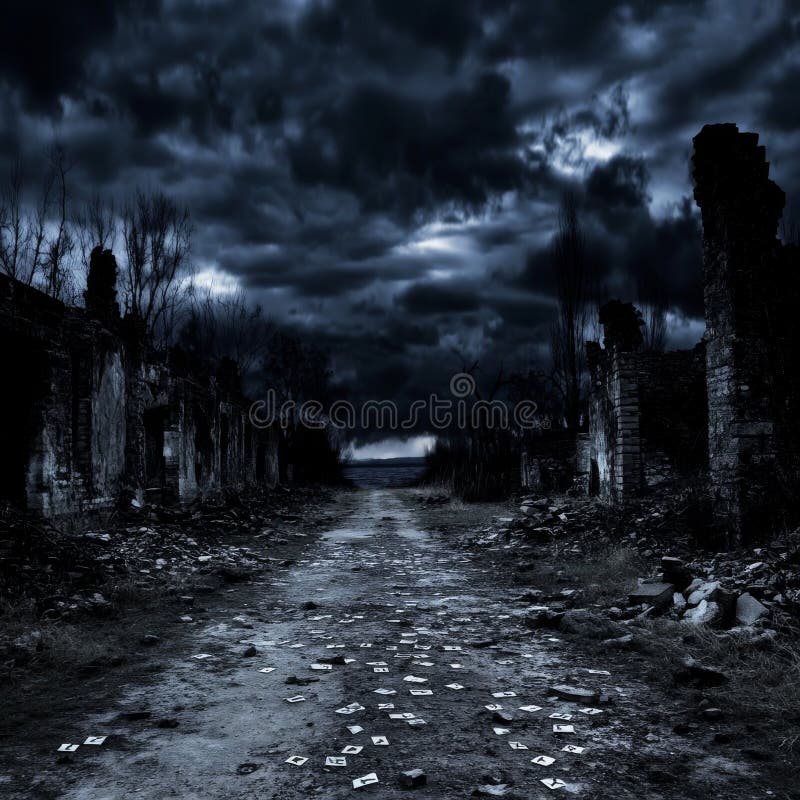 Coastal Ruins are Accessed through a Gateway that Overlooks a Debris ...