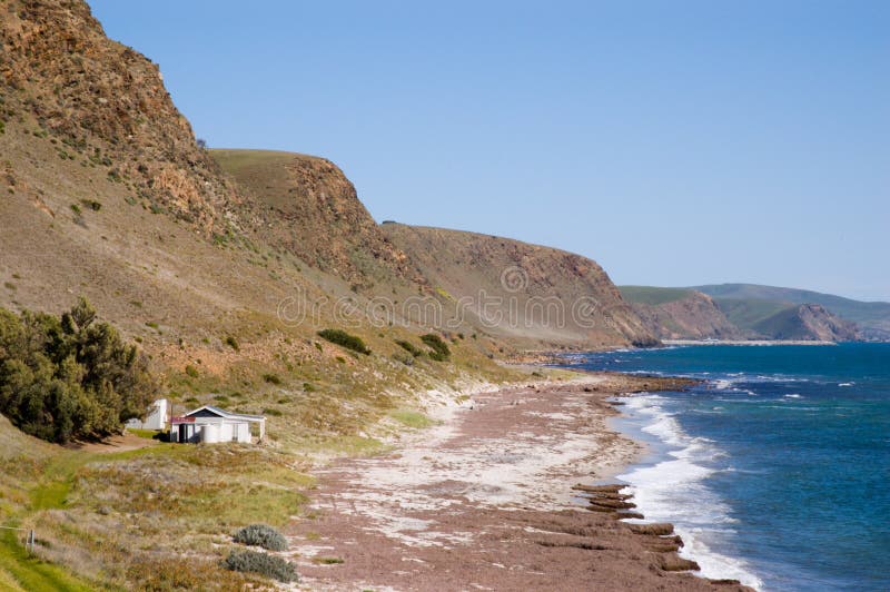 Coastal Shack stock image. Image of fleurieu, coastline - 1123269