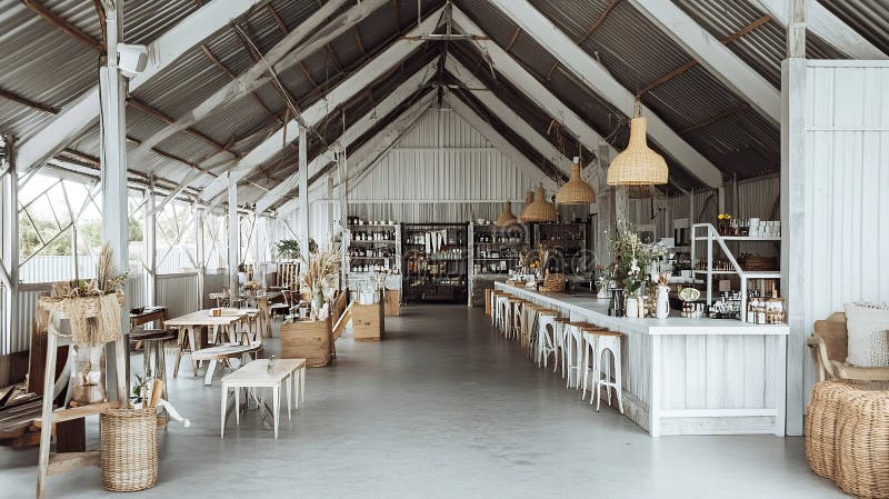 Coastal Shop Interior, White Decor, Beach View, Retail Space, Boho ...