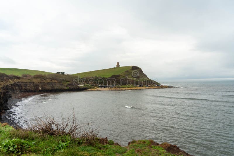 The Coastal View at Kimmeridge Bay, Dorset, UK, in the Autumn Stock ...