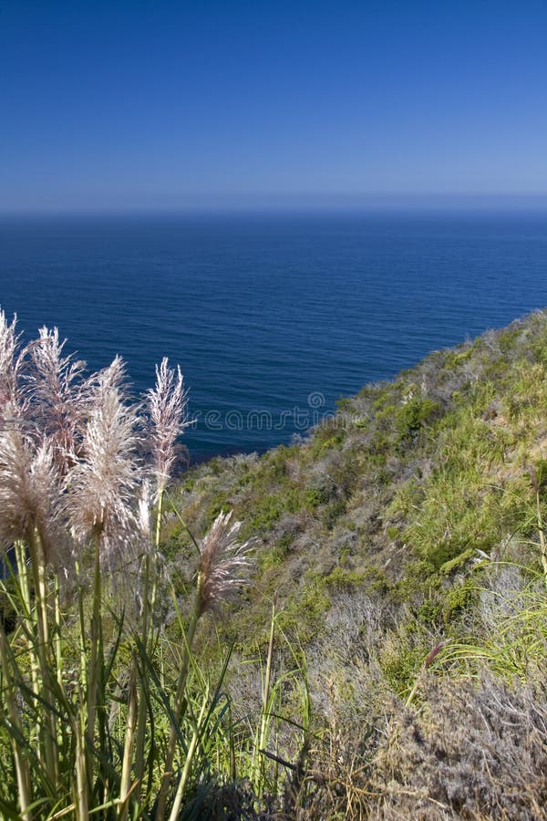 Coastal View, Pacific Coast of California Stock Image - Image of ...