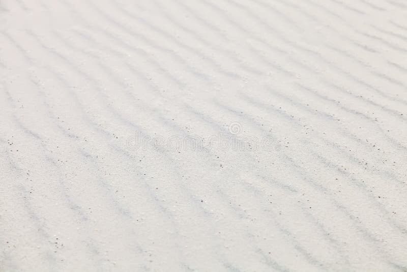 White Beach Sand with Ripples and Waves Texture Pattern Stock Photo ...