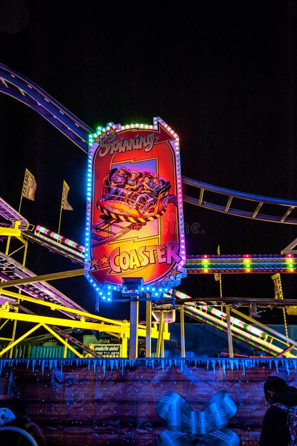 Coaster editorial image. Image of light, flag, coaster - 138594230