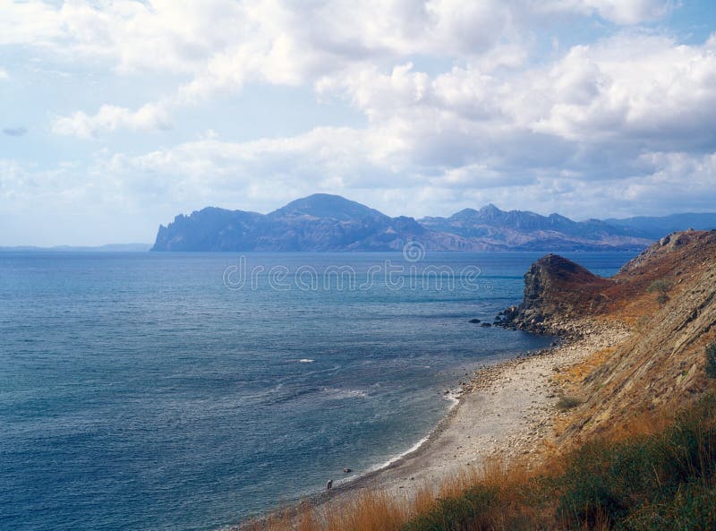 Coastline. stock photo. Image of surf, coast, edge, ukraine - 22025750