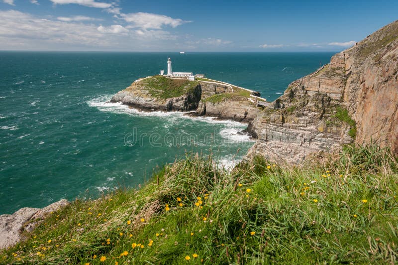 The Coastline of Anglesey in Wales, UK Stock Image - Image of island ...