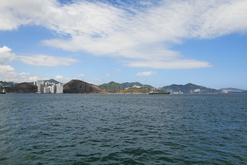 The Coastline of Ap Lei Chau and Aberdeen, Hk 10 May 2011 Stock Photo ...