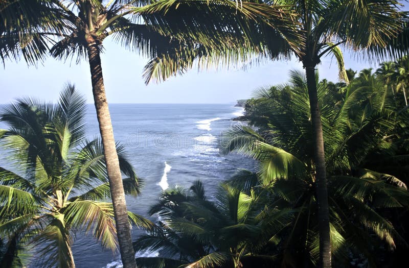Coastline,India stock image. Image of tropic, india, horseshoe - 10284085
