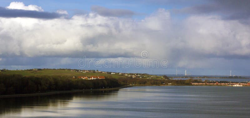 Coastline of Lemvig, Denmark Stock Photo - Image of scenery, beach ...