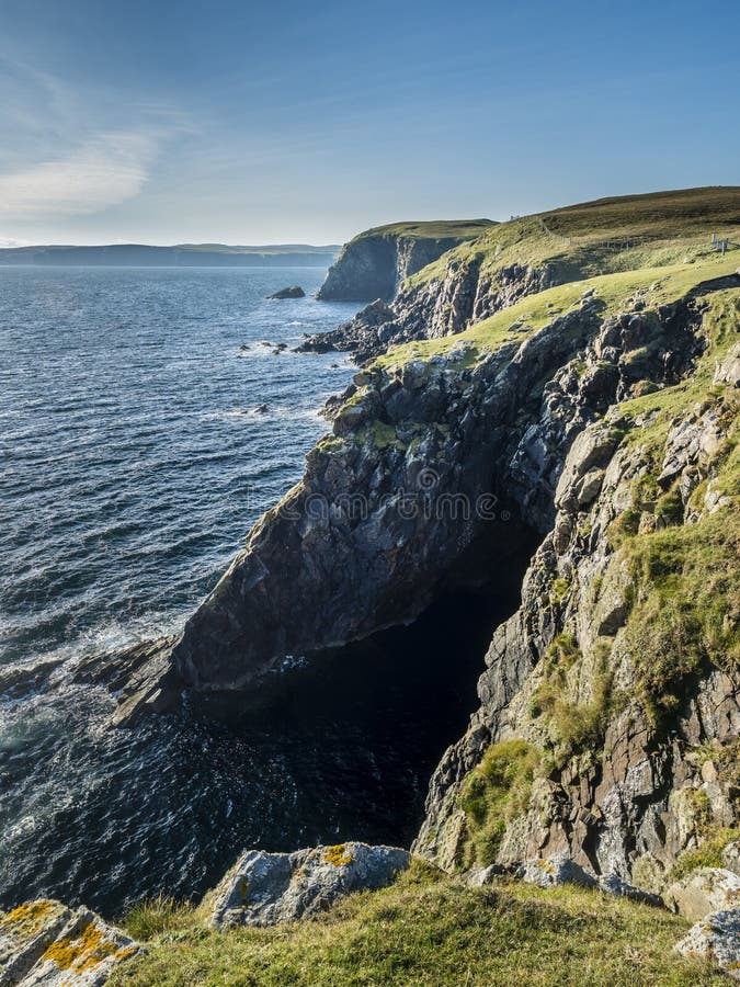 Coastline in the Scottisch Highlands Stock Photo - Image of blue ...