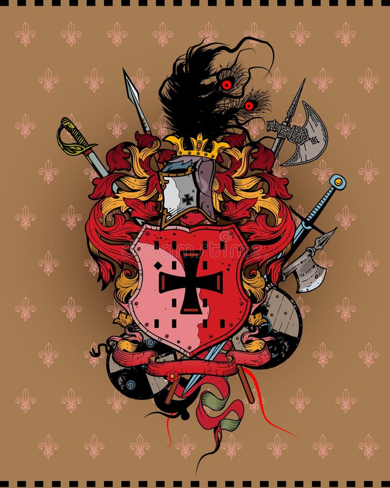 Coat Arms Mantling Stock Illustrations – 117 Coat Arms Mantling Stock ...