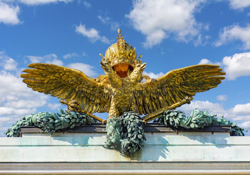 Coat of Arms of Austria on Top of Hofburg Palace in Vienna Stock Image ... Coat of Arms of Austria on Top of Hofburg Palace in Vienna Stock Image ...