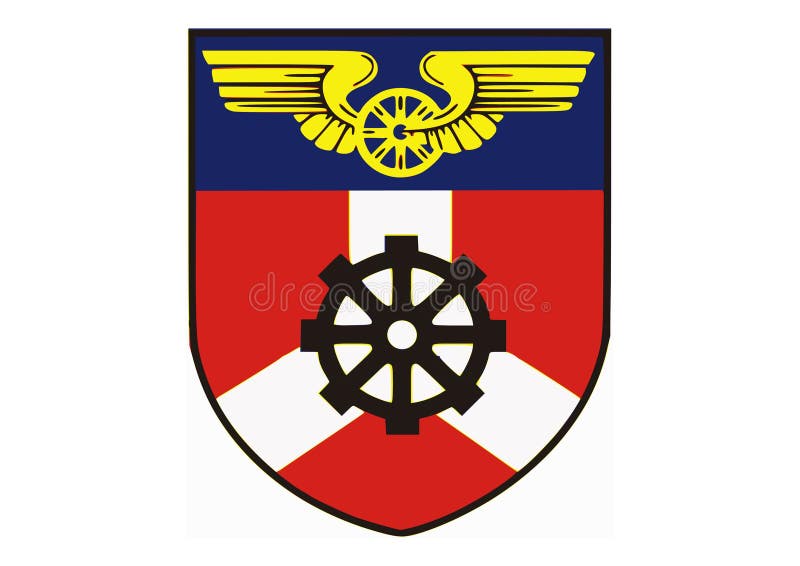 Coat of Arms of Bohumin stock illustration. Illustration of bohdalin ...