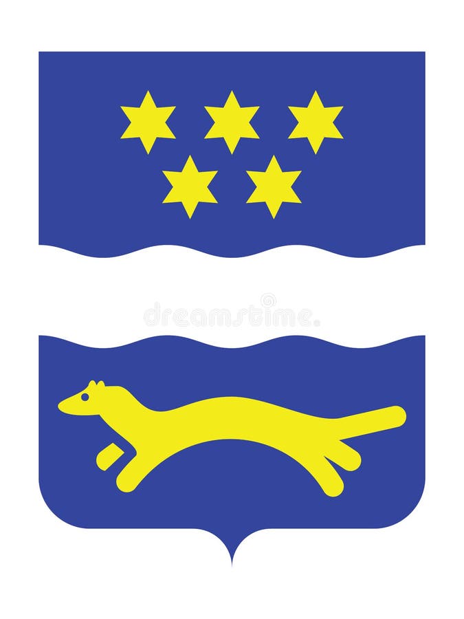 Coat of Arms of Brod-Posavina County Stock Vector - Illustration of ...