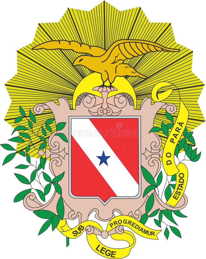Coat of Arms of the State of Para. Brazil Stock Illustration ...