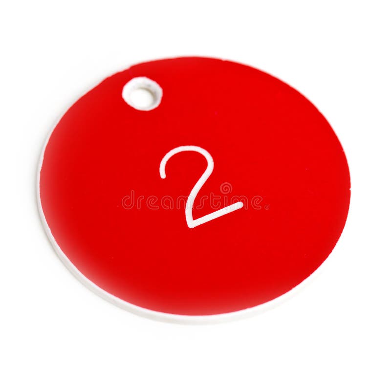 Coat check number stock image. Image of number, round - 12528827