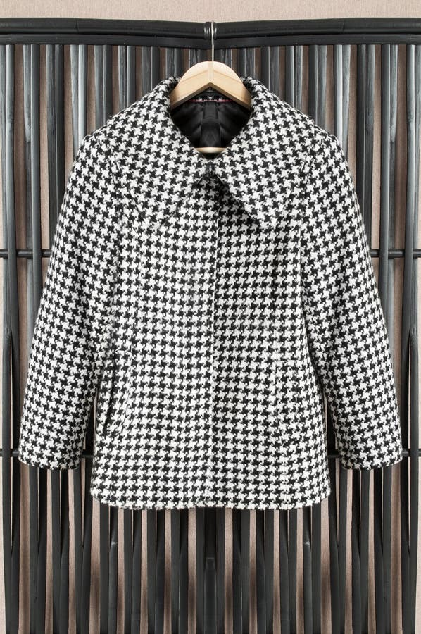 Coat on clothes rack stock photo. Image of hanger, concept - 71503636