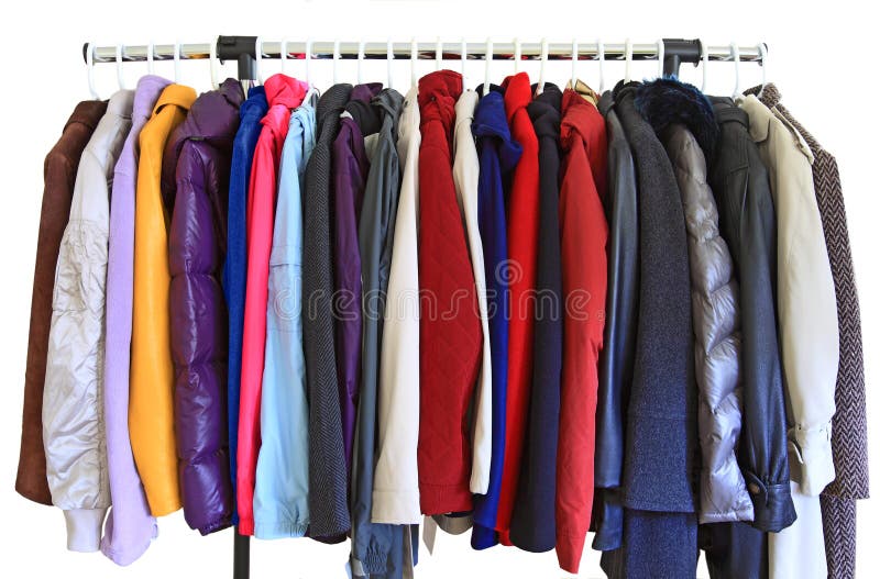 Clothing Rack stock image. Image of housekeeping, house - 36353161