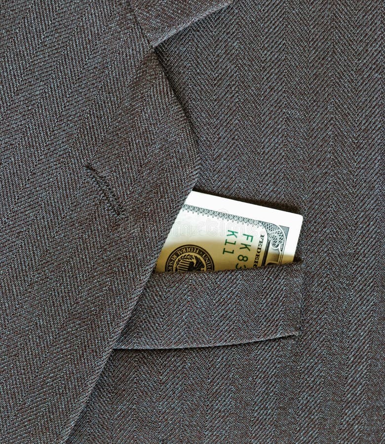 Coat and money stock photo. Image of model, charming, dollar - 5301626