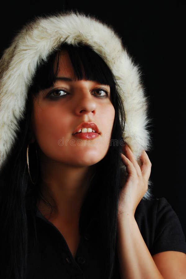 Coat or not? stock image. Image of eyes, czech, background - 10495169