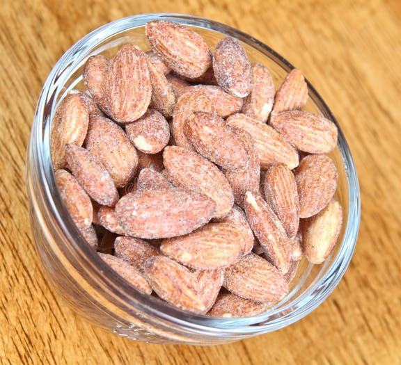 Coated almonds stock image. Image of gourmet, flavor - 15788129