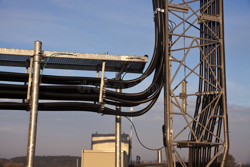 Wireless Communications stock image. Image of tower, analog - 606203