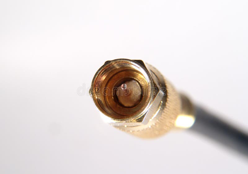 Coaxial Cable stock photo. Image of coaxial, connector, communications ...