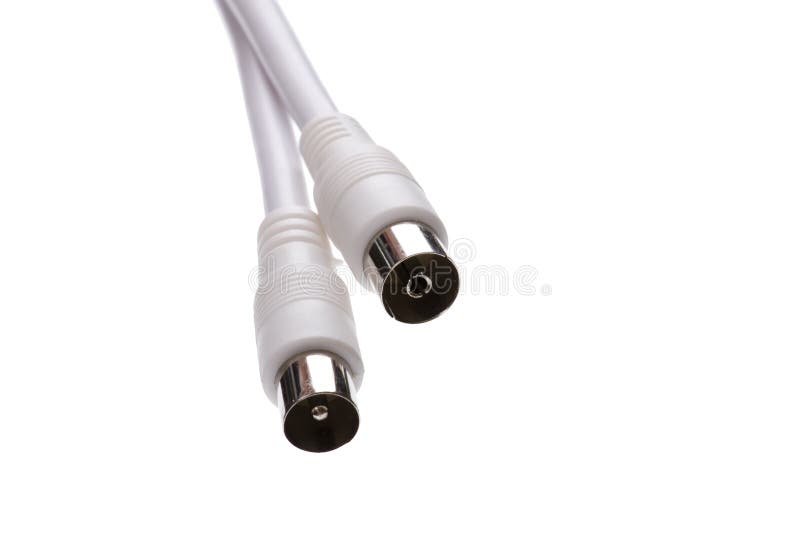 Coaxial Cable stock photo. Image of coaxial, connector, communications ...