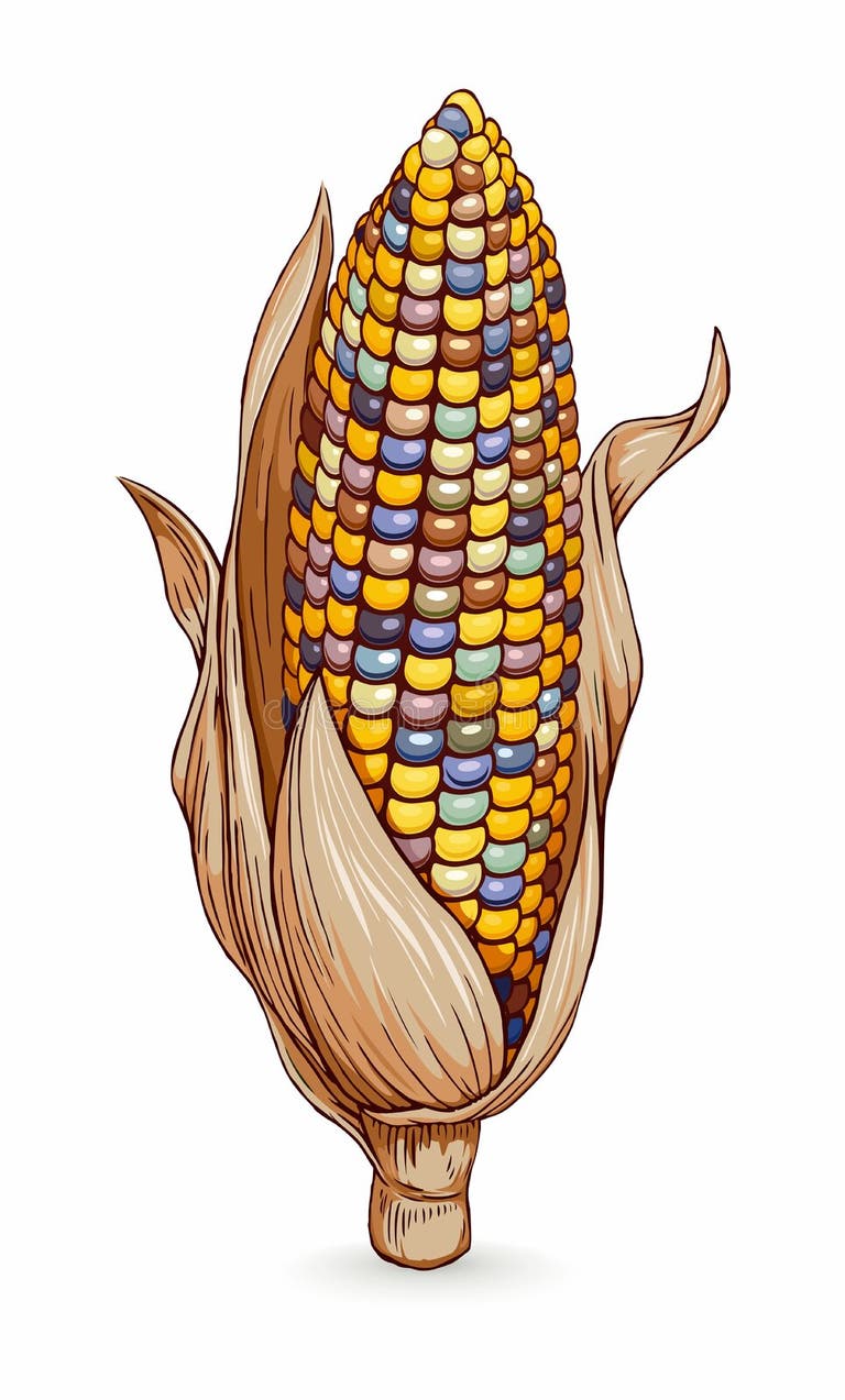 Colorful Corn Stock Illustrations – 24,589 Colorful Corn Stock ...