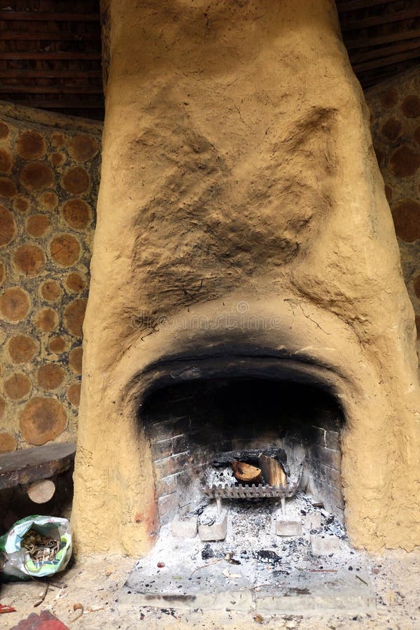 Cob Fireplace stock image. Image of wall, impact, traditional - 164730367