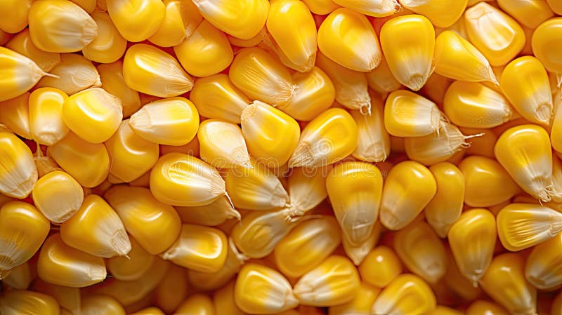 Cob macro corn background stock illustration. Illustration of kernels ...