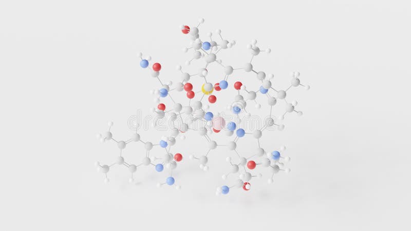 Cyanocobalamin, Cobalamin Molecule. it is a Form of Vitamin B12 Stock ...