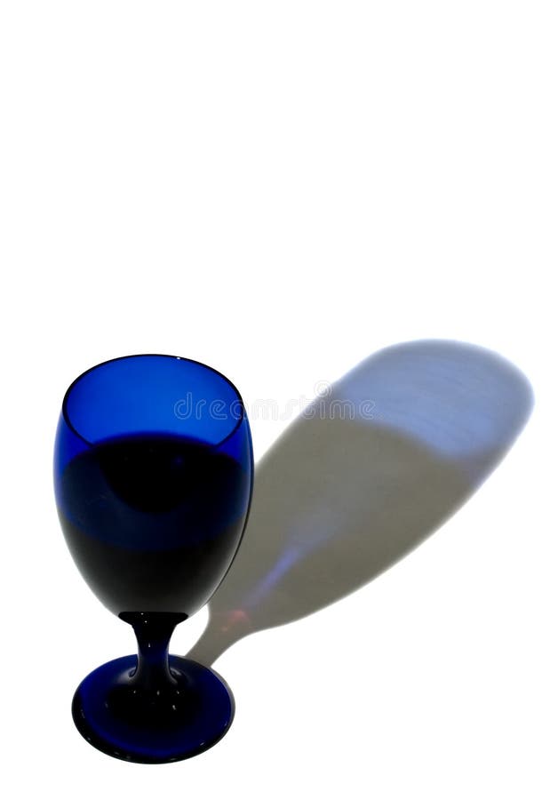 Cobalt Blue Glass And Shadow Picture. Image: 552920