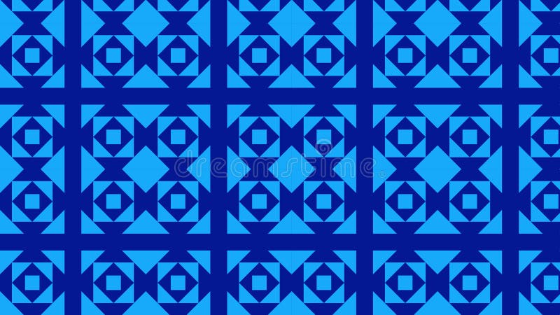 Cobalt Blue Square Pattern stock vector. Illustration of quadrate ...