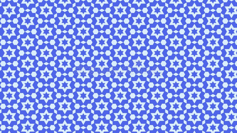 Cobalt Blue Star Pattern Illustrator Stock Vector - Illustration of ...
