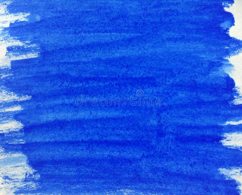 Cobalt Blue Watercolour Texture Stock Image - Image of paint, textured ...