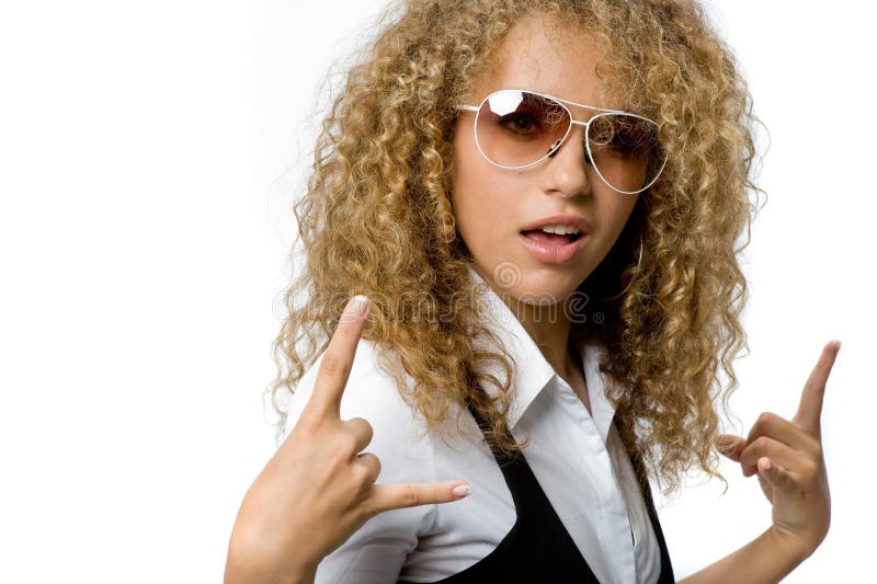 Cobarde refresqúese foto de archivo. Imagen de muchacha - 4310636