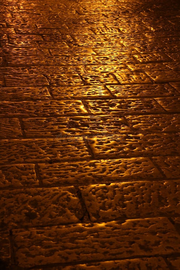 Cobbelstones in Jerusalem stock photo. Image of decorative - 147811160