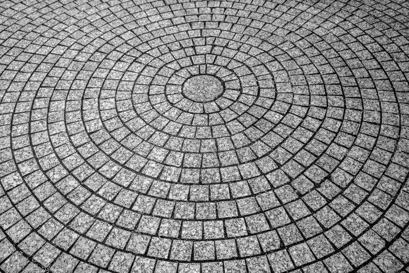Cobble Roadway Circular Shapes Stock Image - Image of sett, paving ...