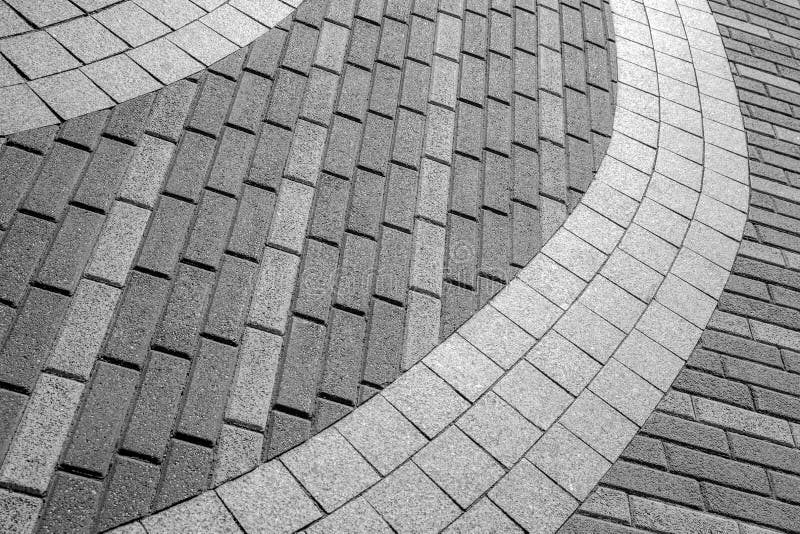 Cobble Roadway Circular Shapes Stock Photo - Image of radius, granite ...