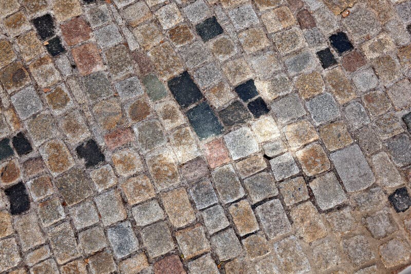 Cobble stone path stock image. Image of bavaria, close - 20497241