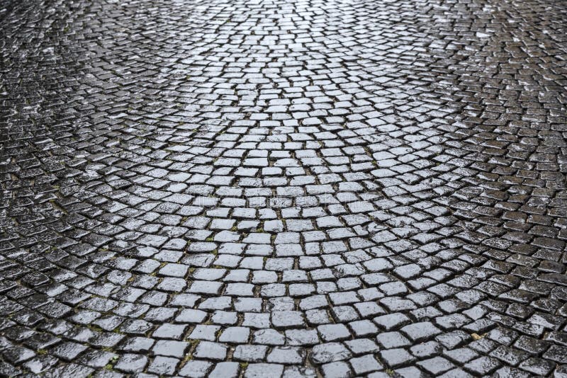 Cobble stone path stock image. Image of bavaria, close - 20497241