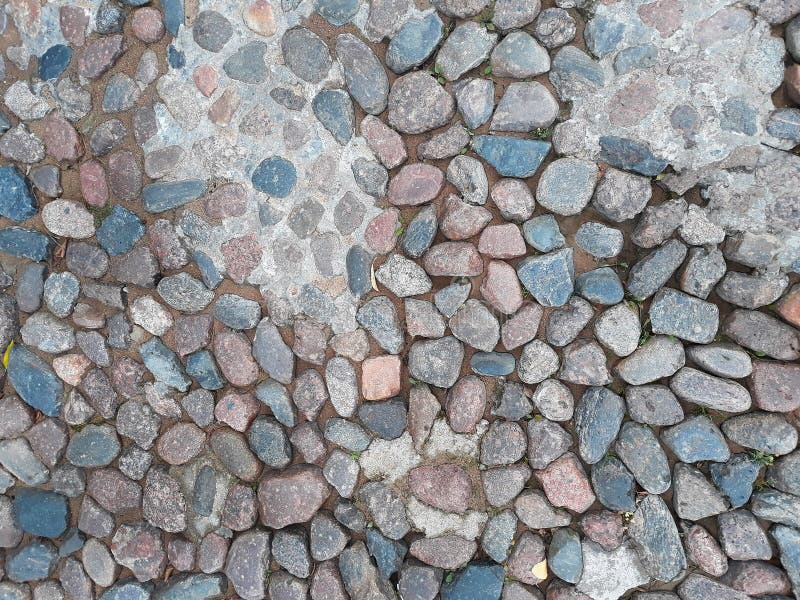 Cobble stones background stock image. Image of natural - 206258655
