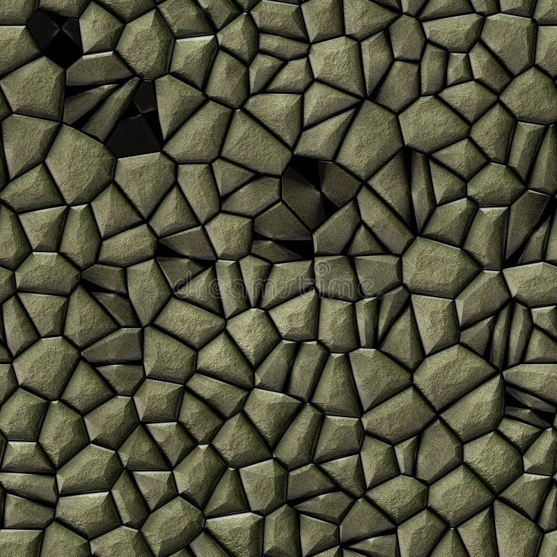Cobble Stones Irregular Mosaic Pattern Seamless Background - Pavement ...